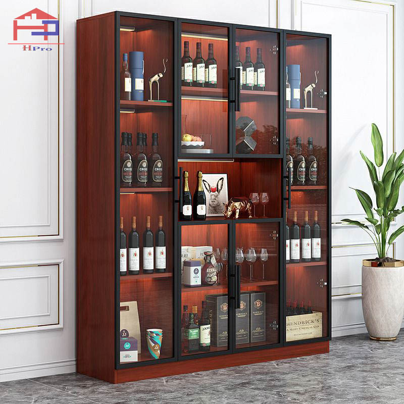 Mẫu tủ rượu đẹp phòng khách hiện đại, ấn tượng hot nhất 2022